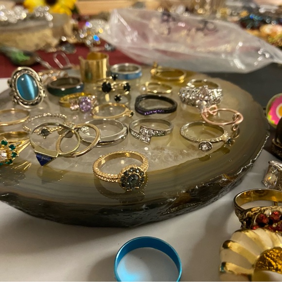 Vintage | Jewelry | Rings Various Colors Sizes Guc Sold Separately ...